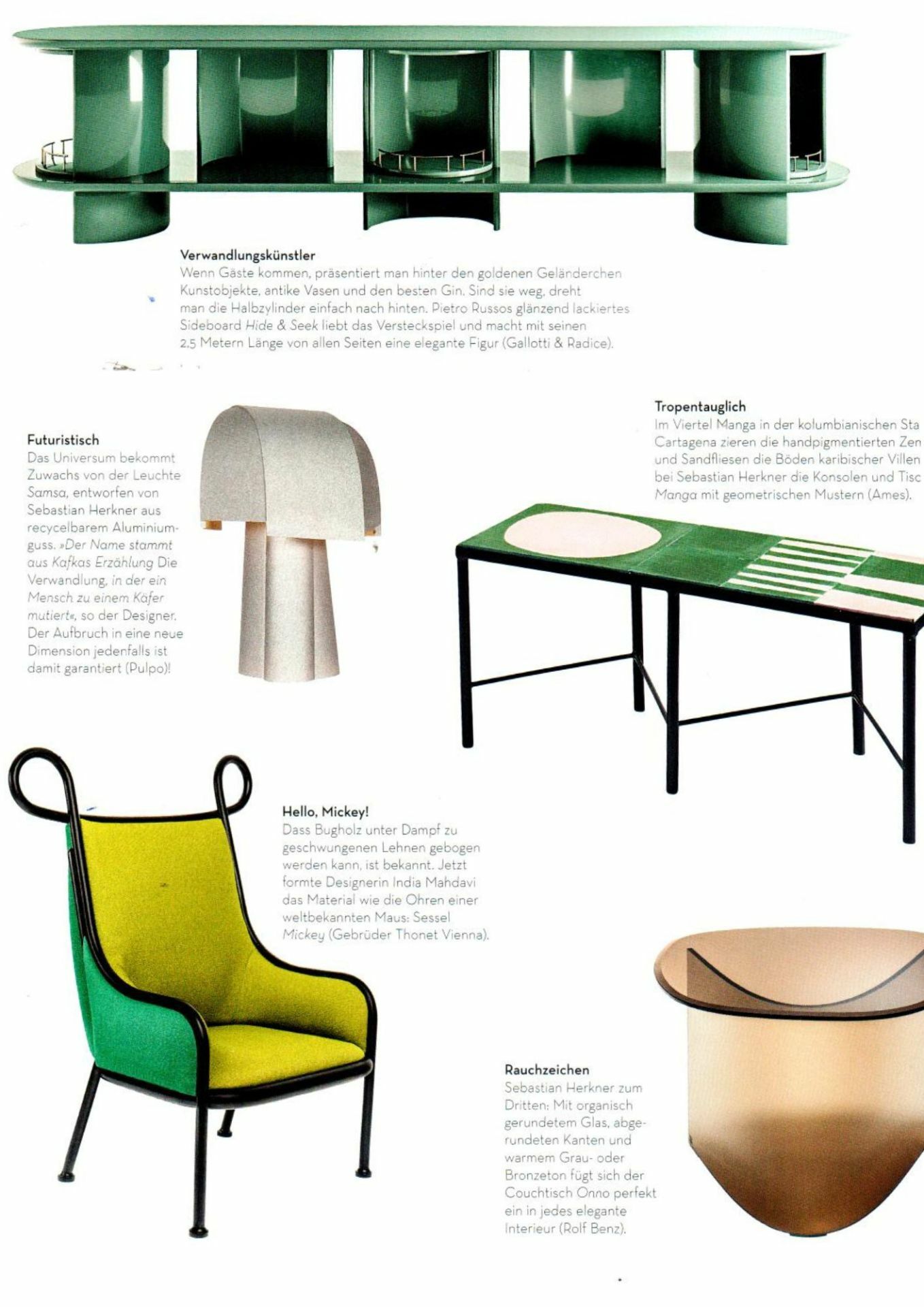 ames in german magazin "IDEAT CONTEMPORARY LIFE"